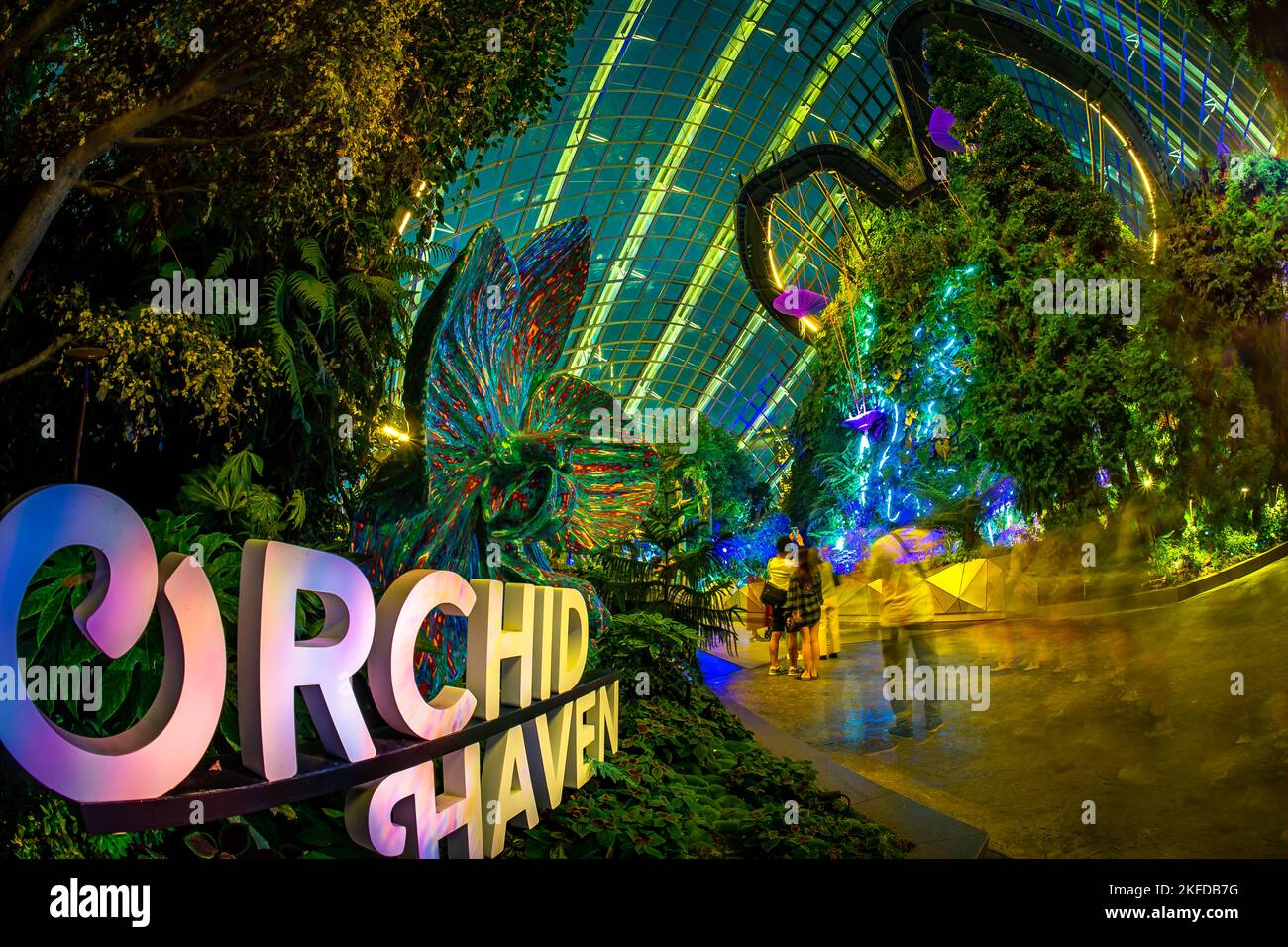 Avatar -The Experience at Clouds Forest, Gardens by the bay, Singapore ...