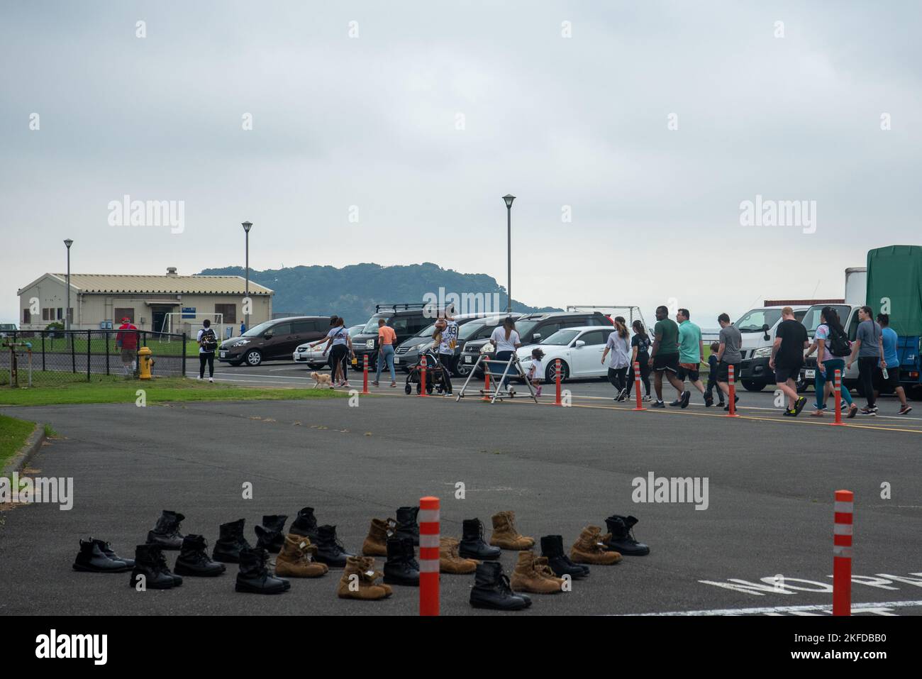 Community members onboard Commander, Fleet Activities Yokosuka (CFAY ...