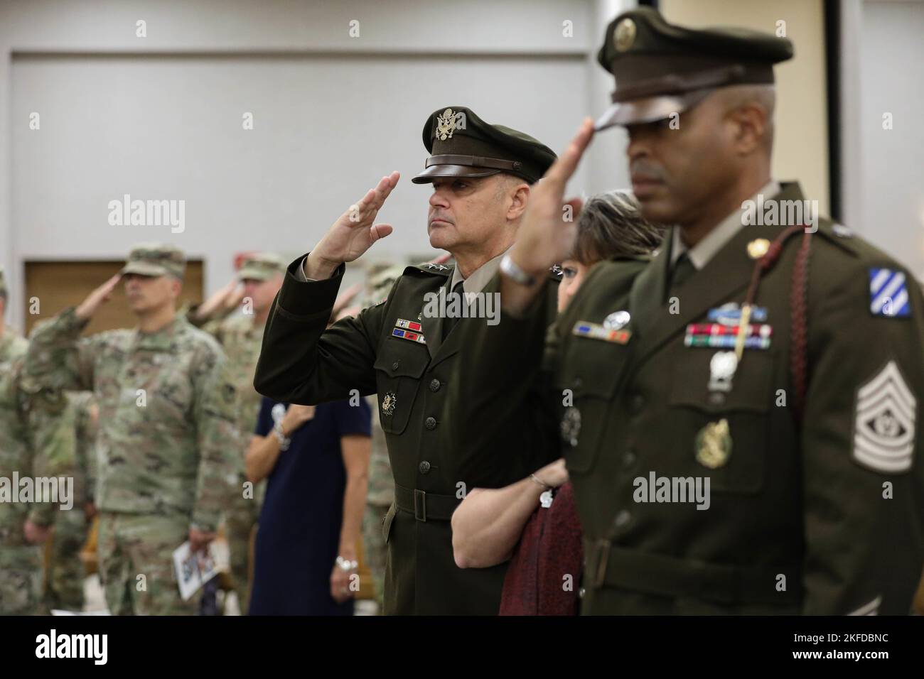 U.S. Army Maj. Gen. Charles D. Costanza, the commanding general of the ...