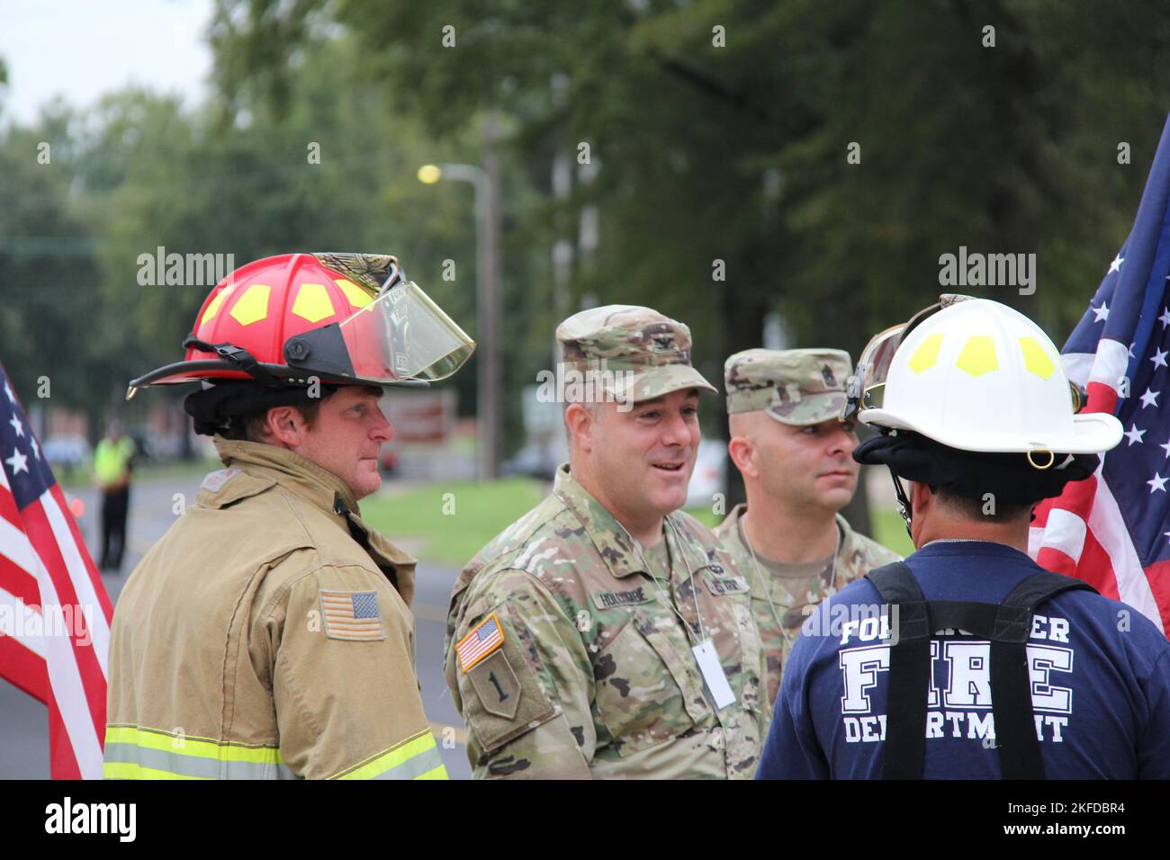Col. Robert J. Holcombe, Fort Rucker garrison commander, and Command ...