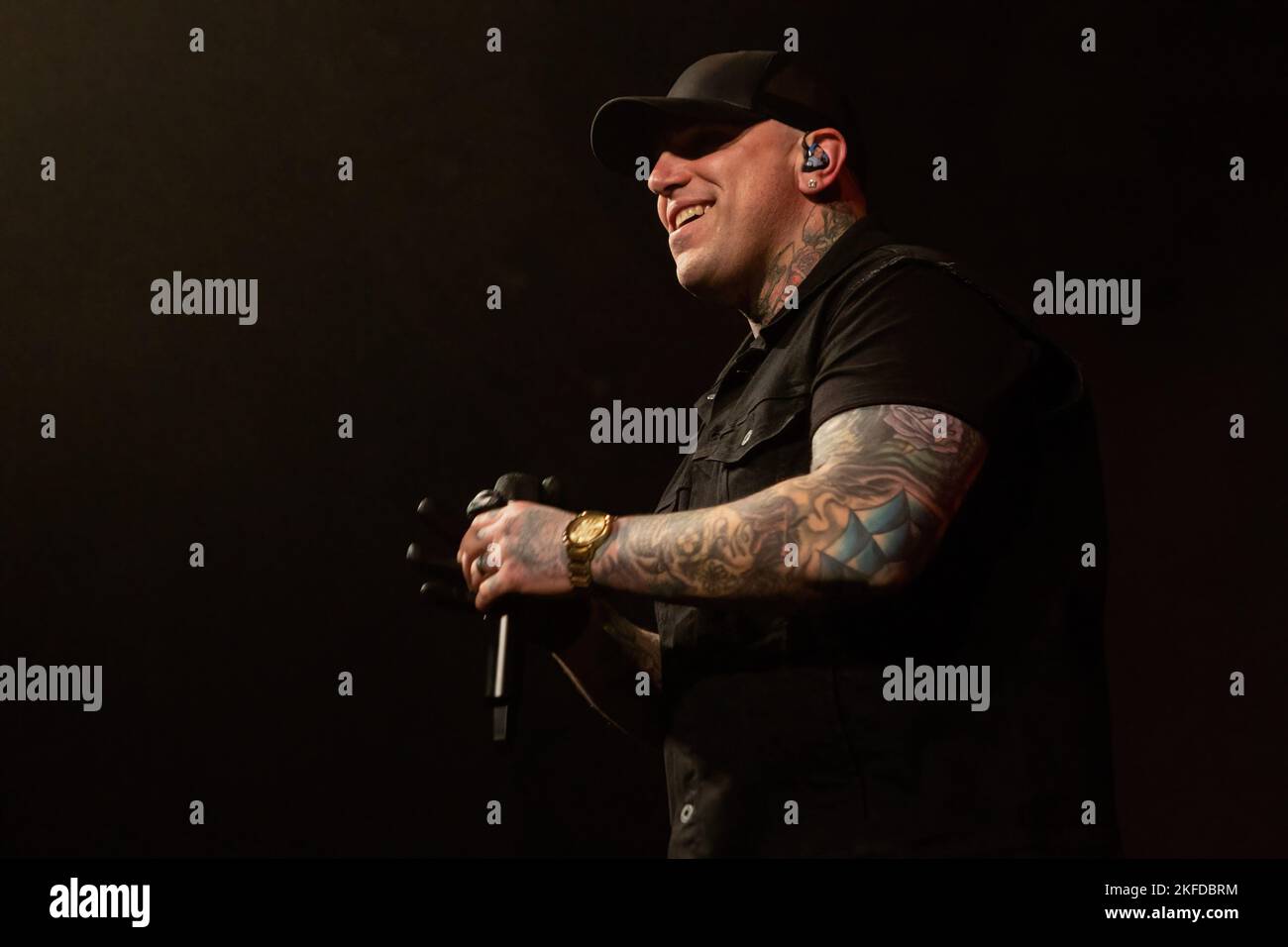 Milano, Italy. 17th Nov, 2022. Daniel Laskiewicz of American heavy ...