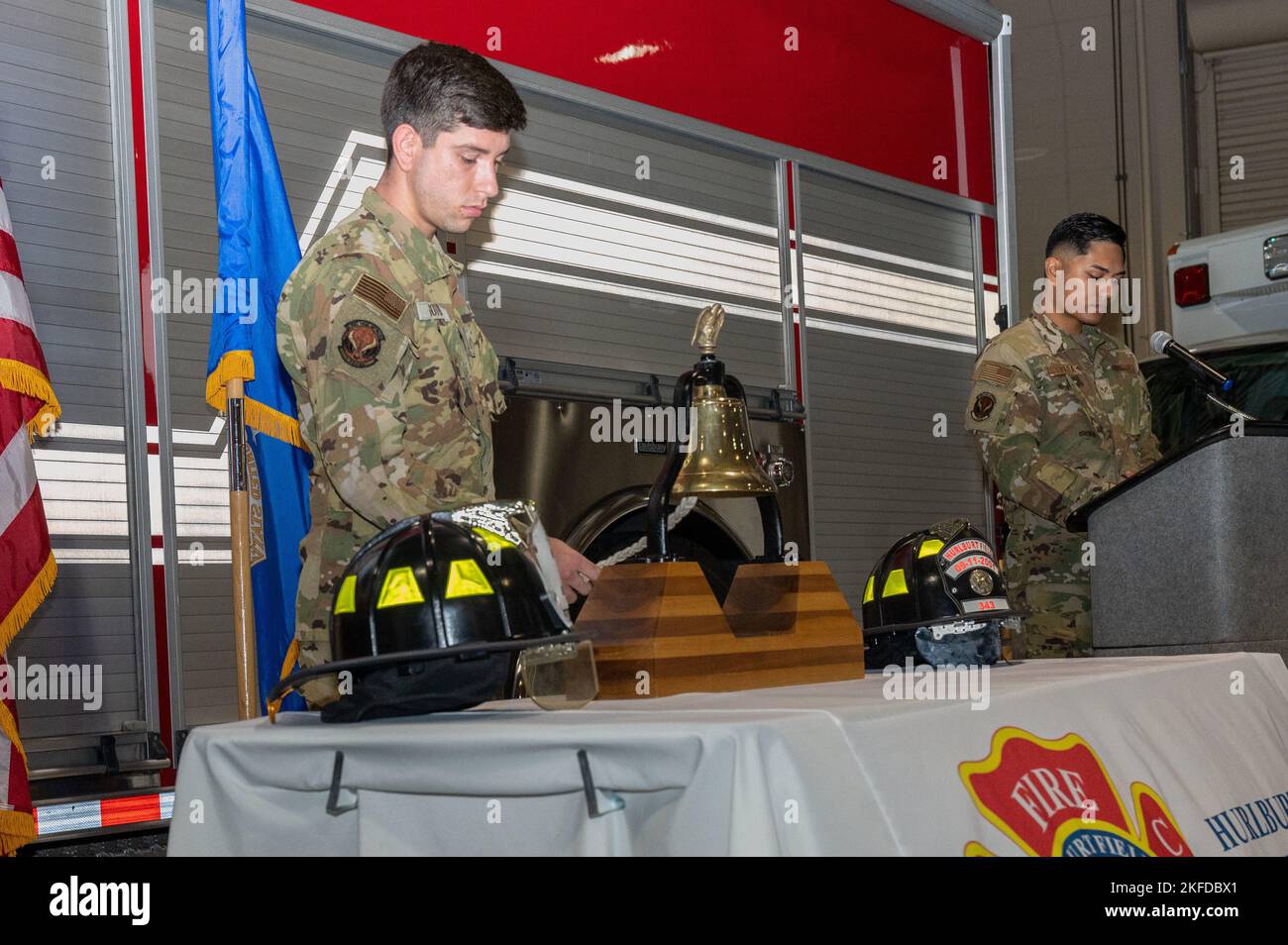 U.S. Air Force Airman 1st Class Jeremy Soto, a firefighter with the 1st ...