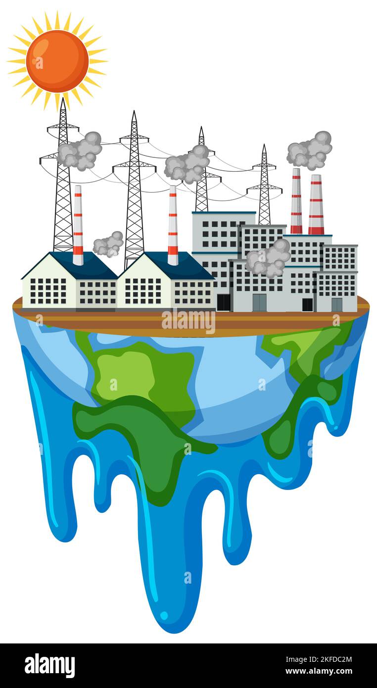 Global climate study Cut Out Stock Images & Pictures - Alamy