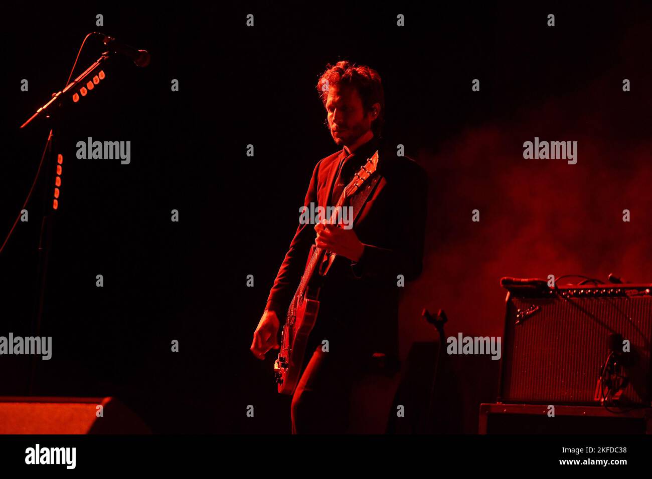 Rio de Janeiro, Brazil,November 4, 2022. Guitarist Daniel Kessler of ...