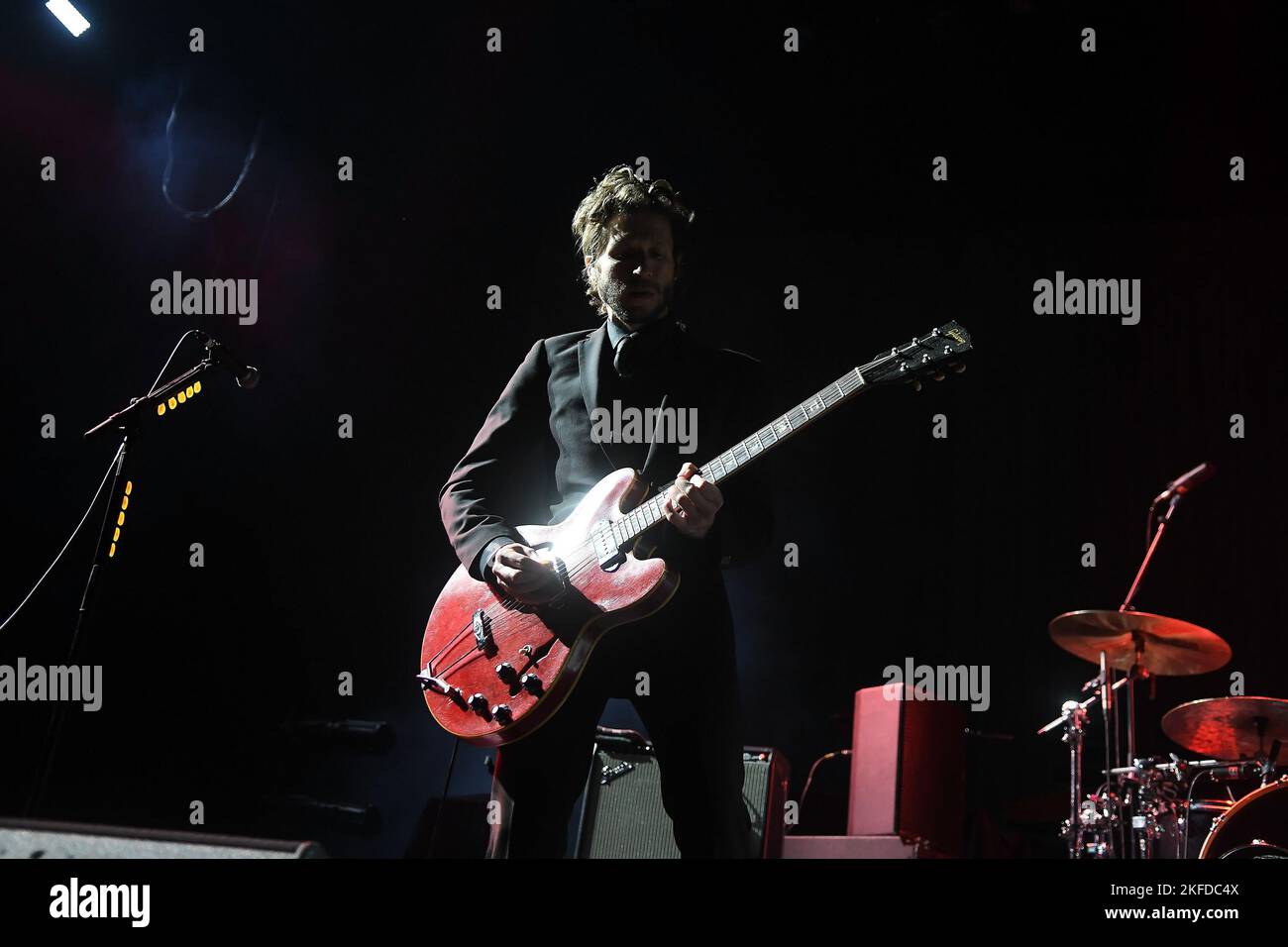 Rio de Janeiro, Brazil,November 4, 2022. Guitarist Daniel Kessler of ...