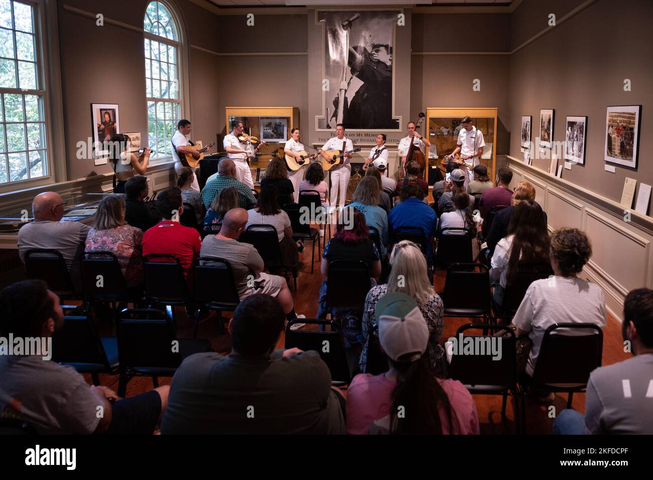 U.S. Navy Band Country Current gives a masterclass on the campus of ...