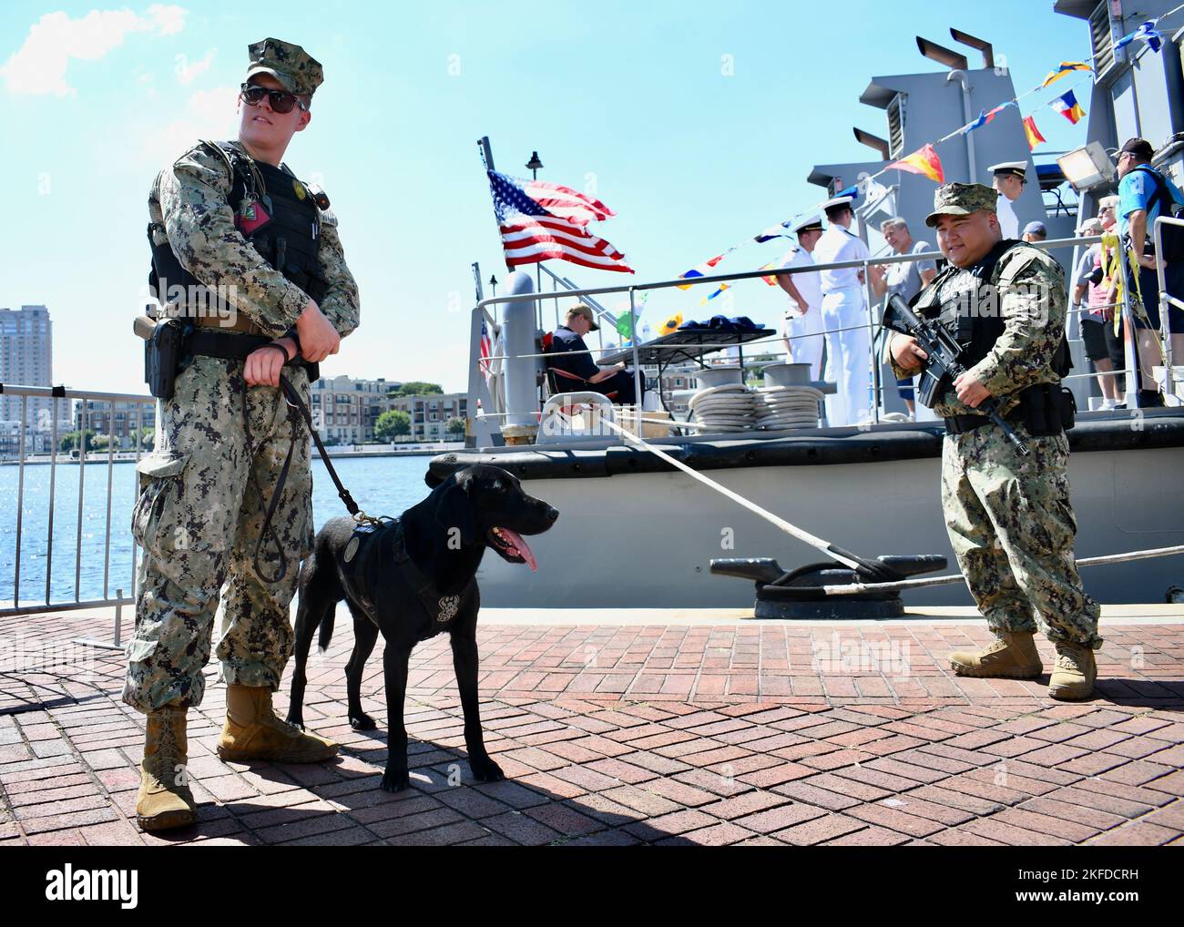 BALTIMORE (Sept. 9, 2022) - Master-at-Arms 3rd Class Joseph Bender ...