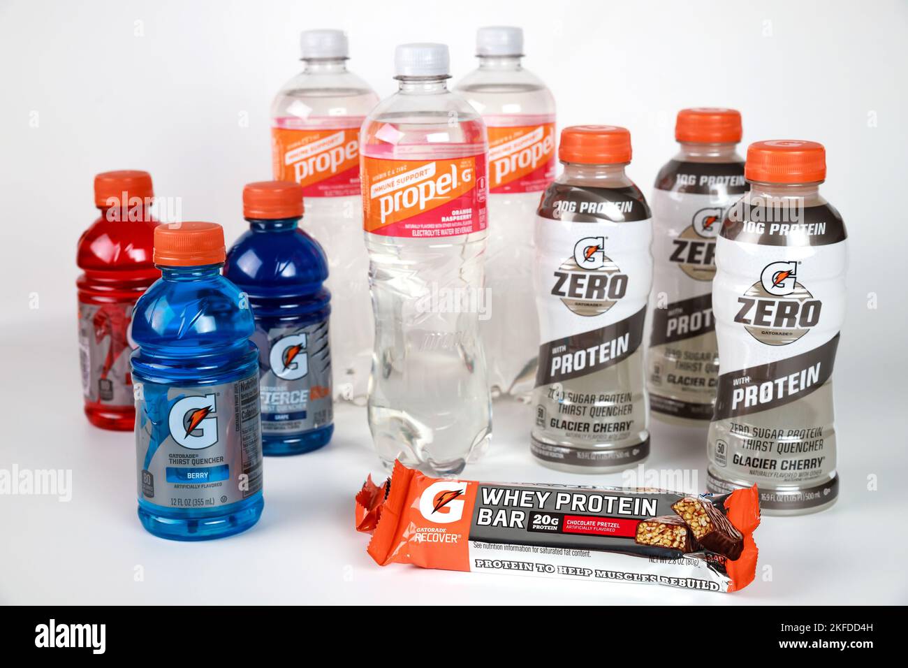 The Gatorade company produces this product to help people stay healthy ...