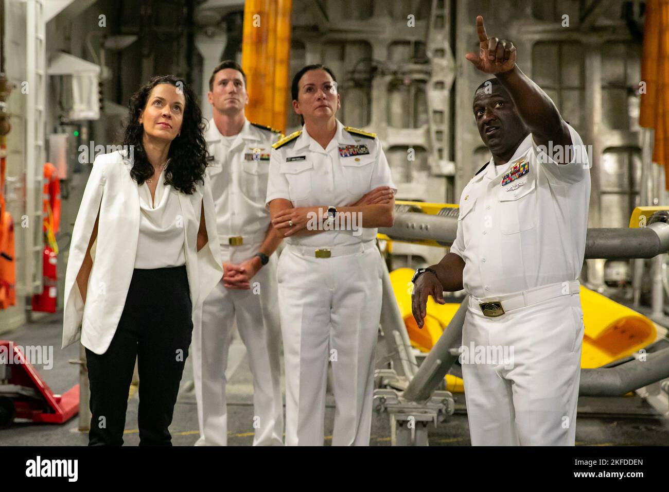 BALTIMORE (Sept. 9, 2022) Rear Adm. Nancy Lacore, Commandant Naval ...