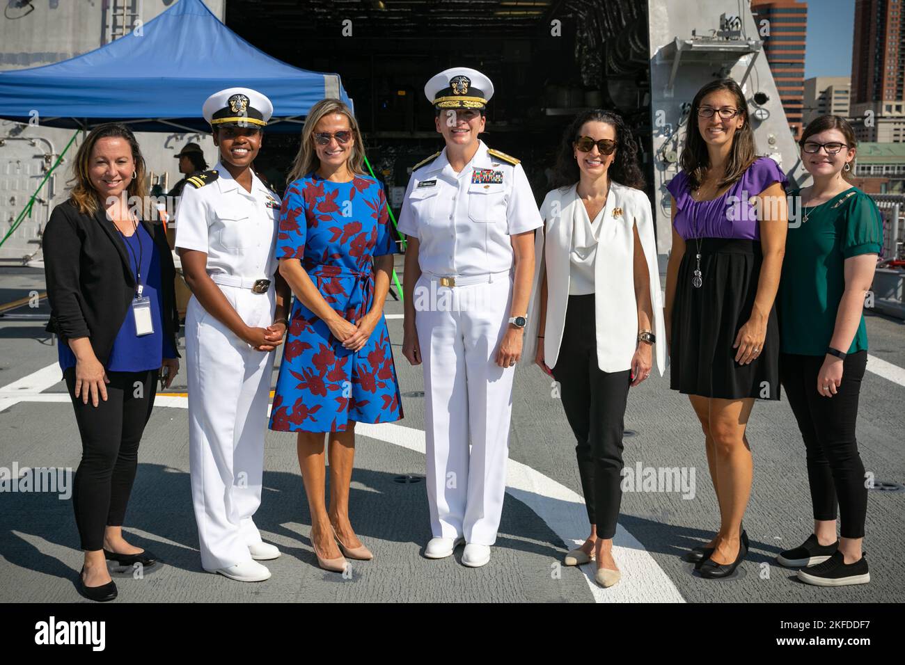 BALTIMORE (Sept. 9, 2022) Rear Adm. Nancy Lacore, Commandant Naval ...