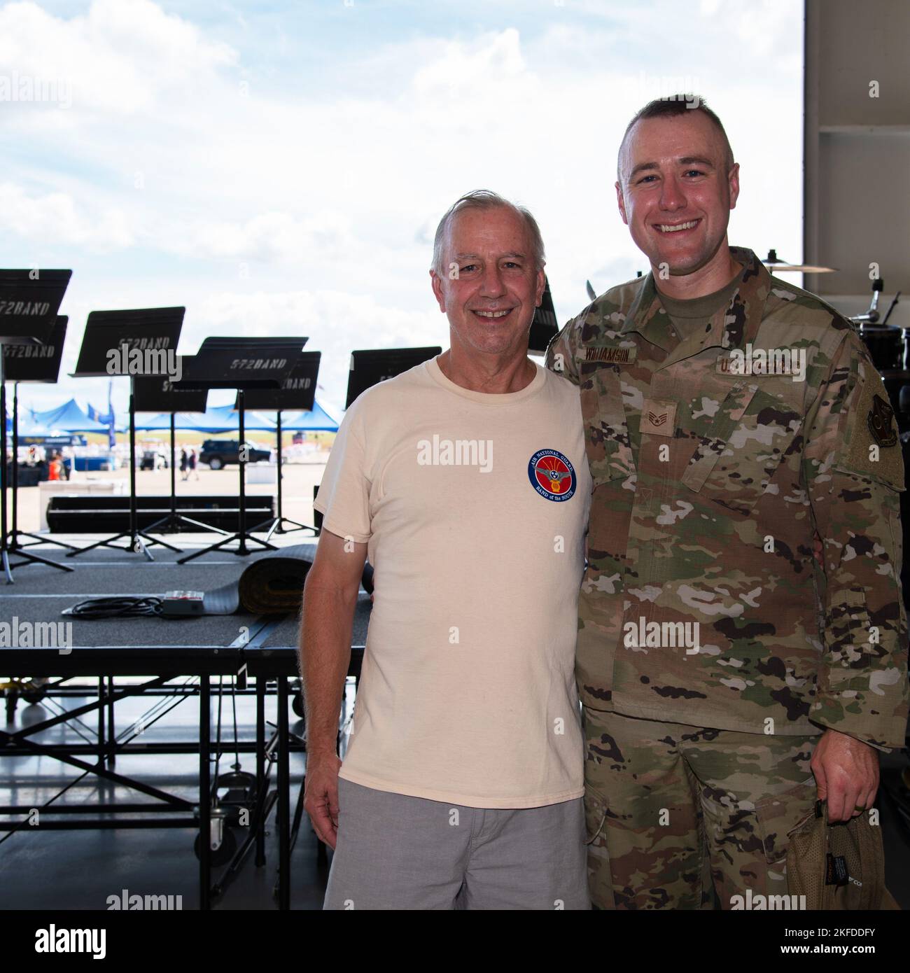 Staff Sgt. Nathan Williamson, a percussionist with the Air National ...