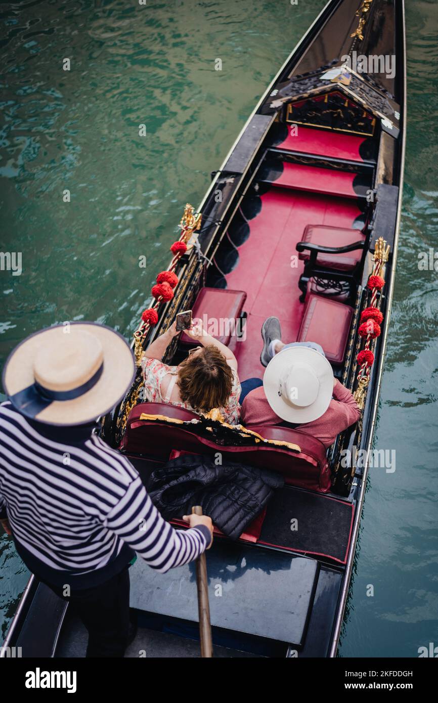Venetian passenger boat hi-res stock photography and images - Alamy