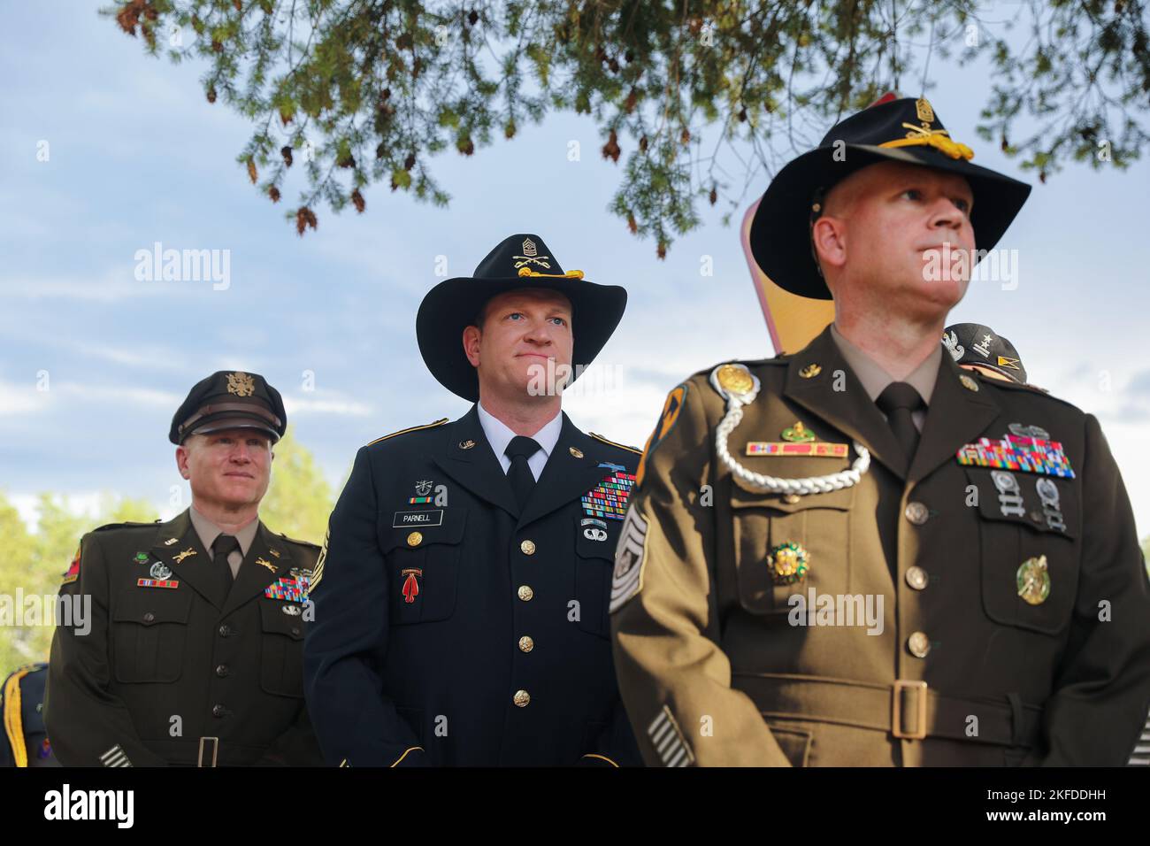 From left, U.S. Army Col. Stephen E. Capehart, commander of the 3rd ...