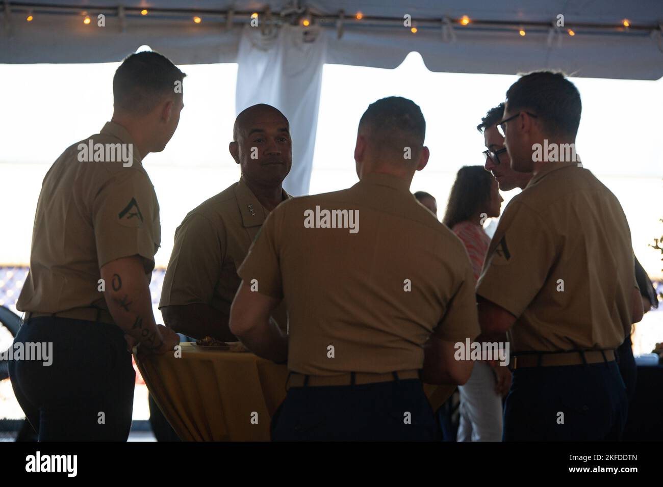 U.S. Marine Corps Lt. Gen. Brian W. Cavanaugh, the commanding general ...
