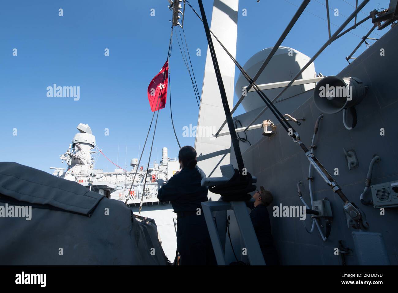 AKSAZ, Türkiye - Standing NATO Maritime Group 2 (SNMG2) arrived in ...