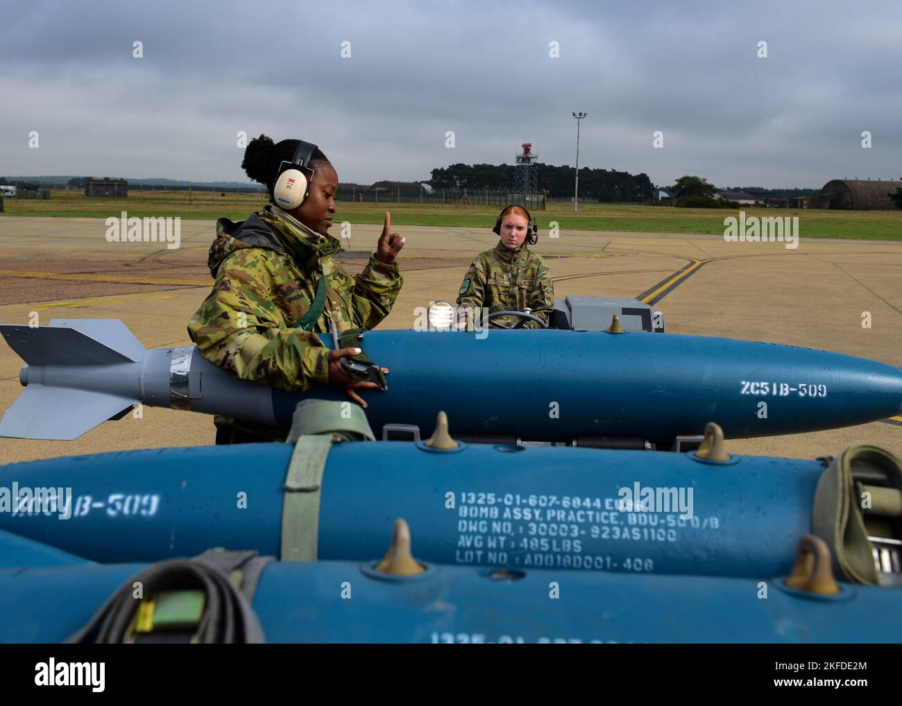 Senior Airman Molly Thomas 555th Fighter Generation Squadron weapons ...