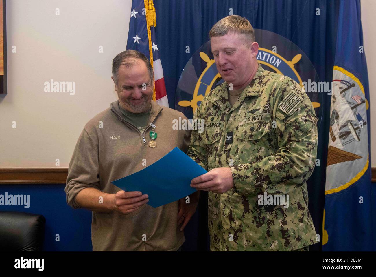 GREAT LAKES, Il. (Sept. 9, 2022) Capt. Jason Williamson, Naval Station ...