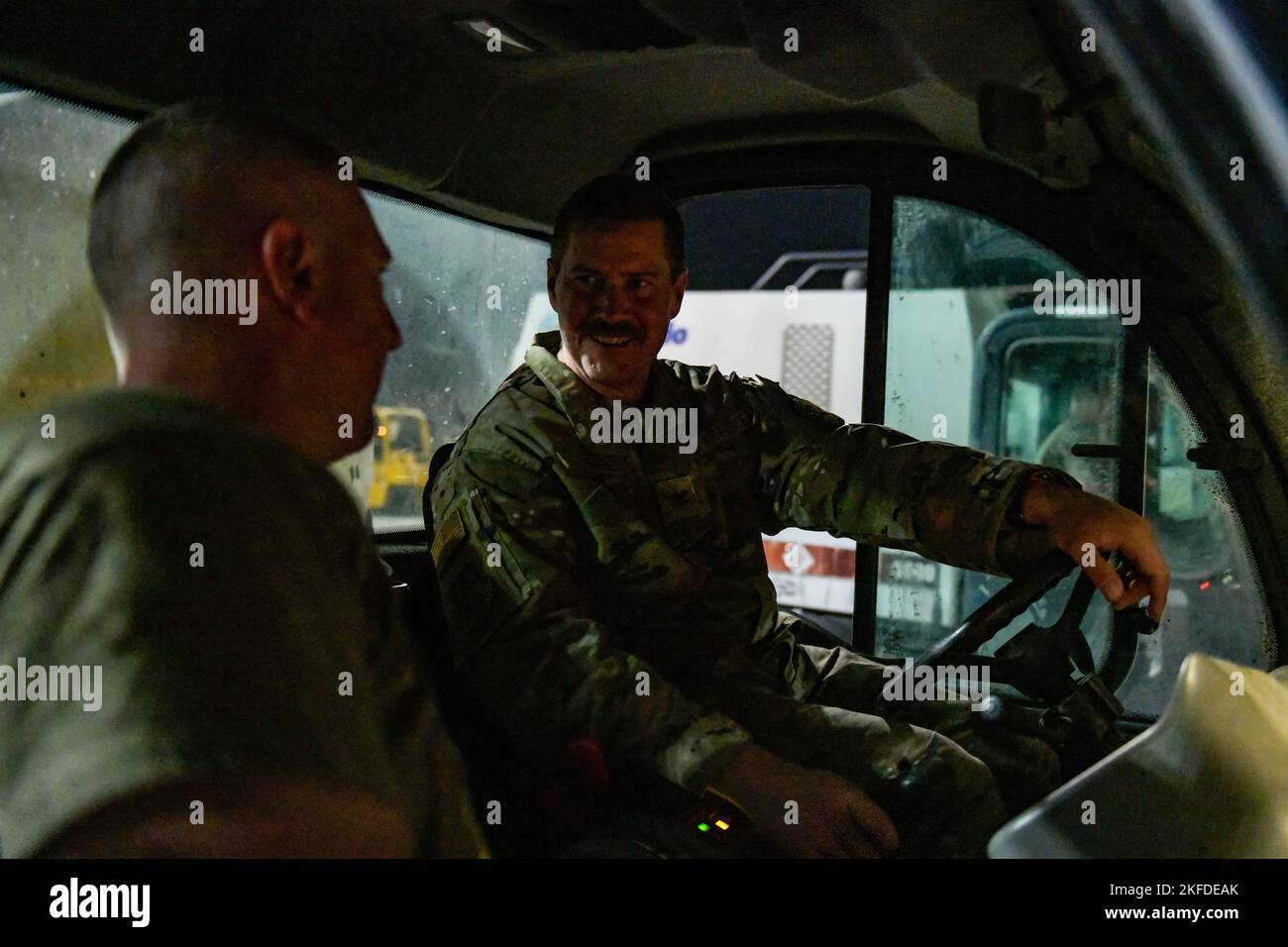 U.S. Air Force Col. Jeremy Renken, the deputy commander of the 378th ...