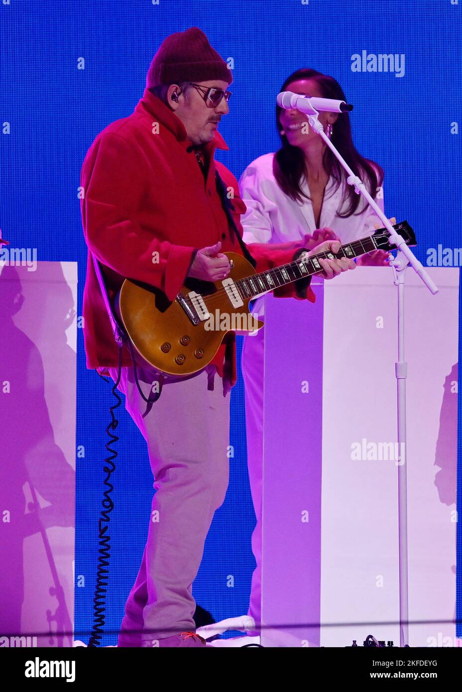 Las Vegas, United States. 17th Nov, 2022. Elvis Costello performs ...