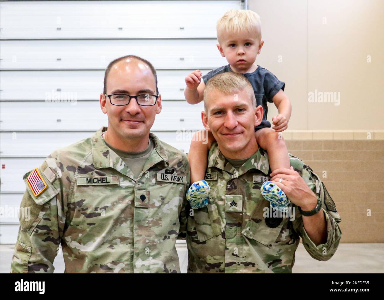 Spc. Cody Michel, a combat engineer assigned to Company A, 224th ...