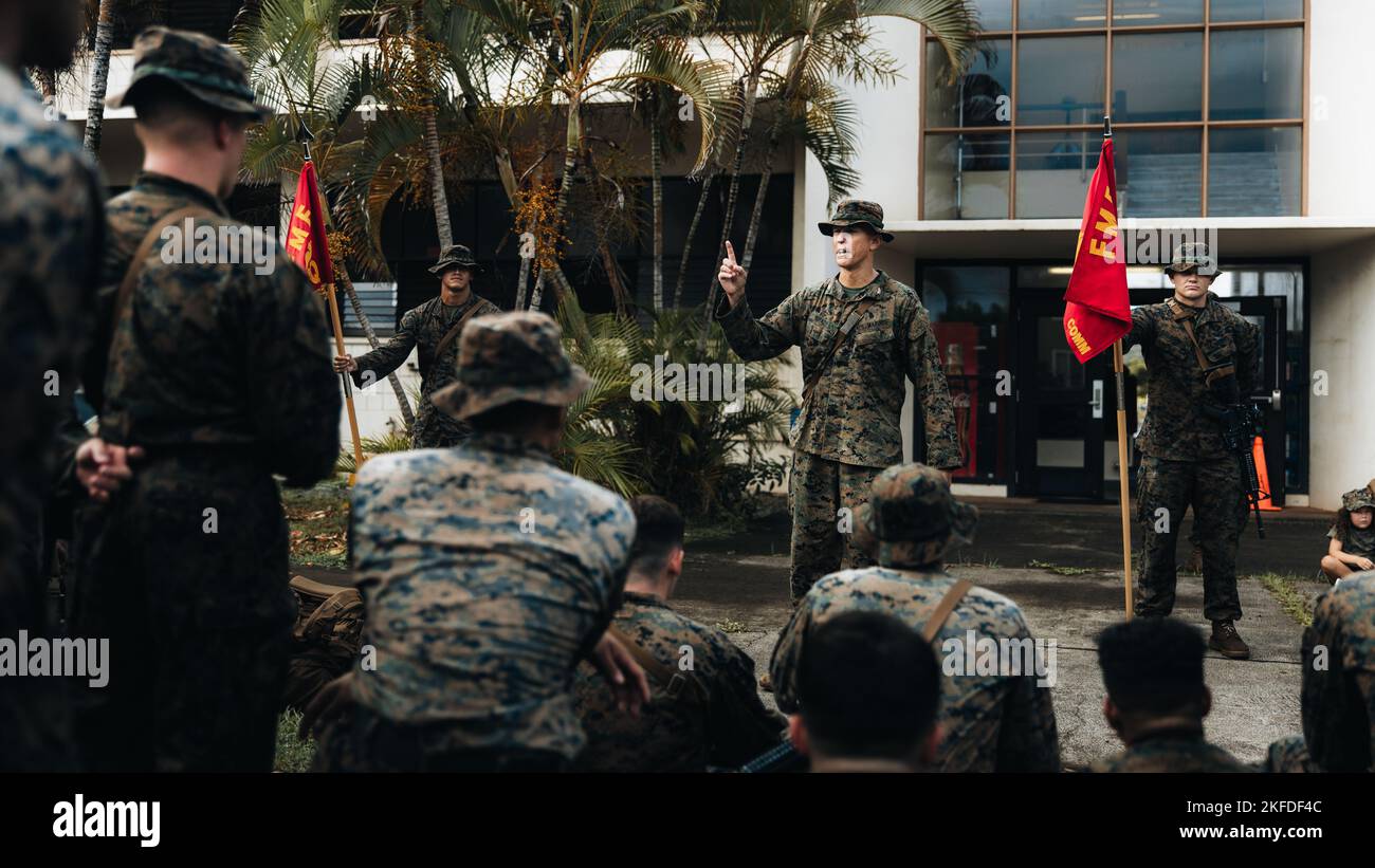 U.S. Marine Corps Col. Timothy S. Brady Jr, 3d Marine Littoral Regiment ...