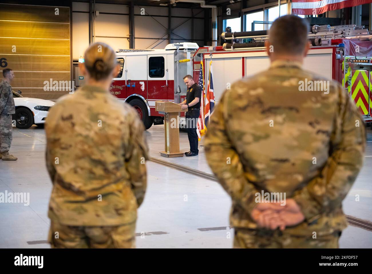 Dave Herman, 423rd Civil Engineer Squadron assistant chief of fire ...