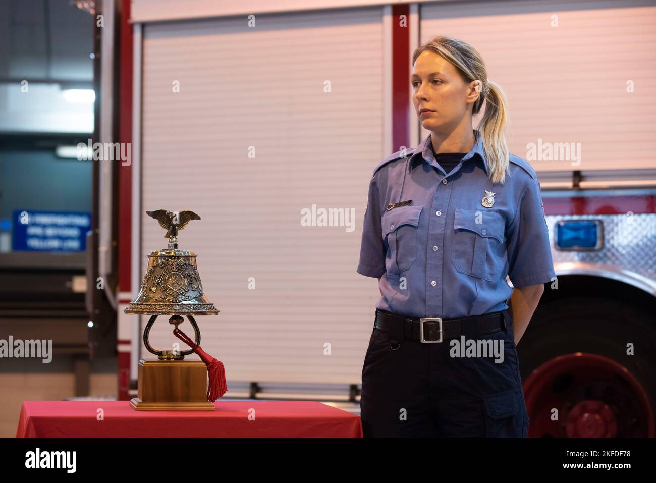 Catherine Thorpe, 423rd Civil Engineer Squadron fire inspector ...
