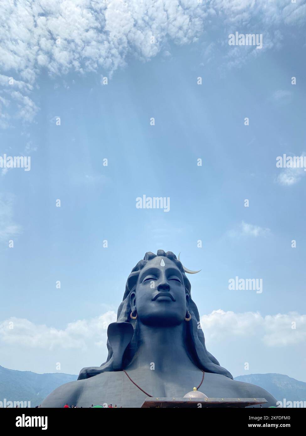 The Adiyogi Statue Isha Foundation Centre by Sadhguru, Coimbatore India ...