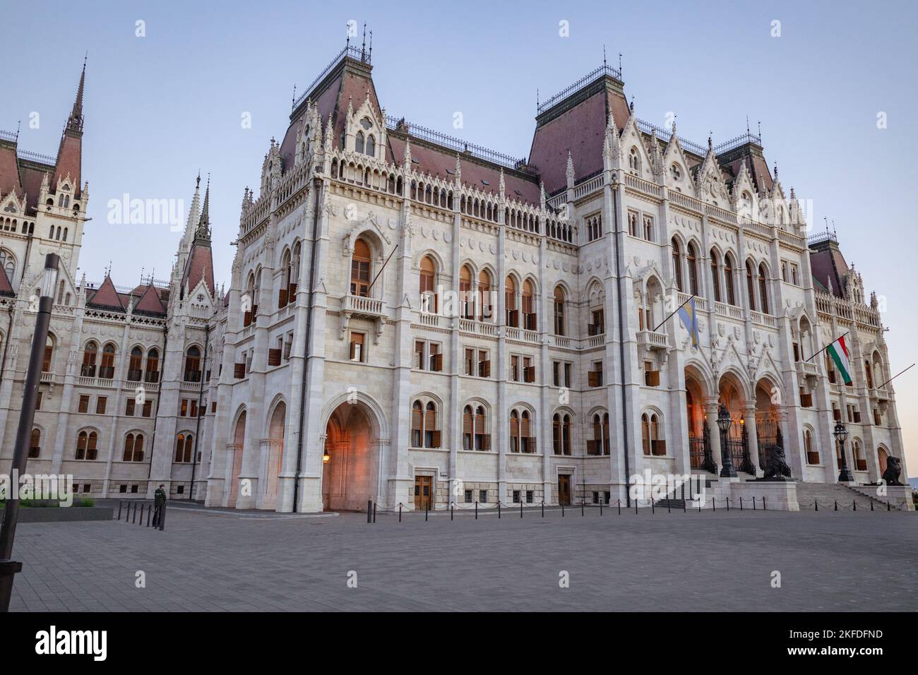 Hungarian historic flags hi-res stock photography and images - Alamy