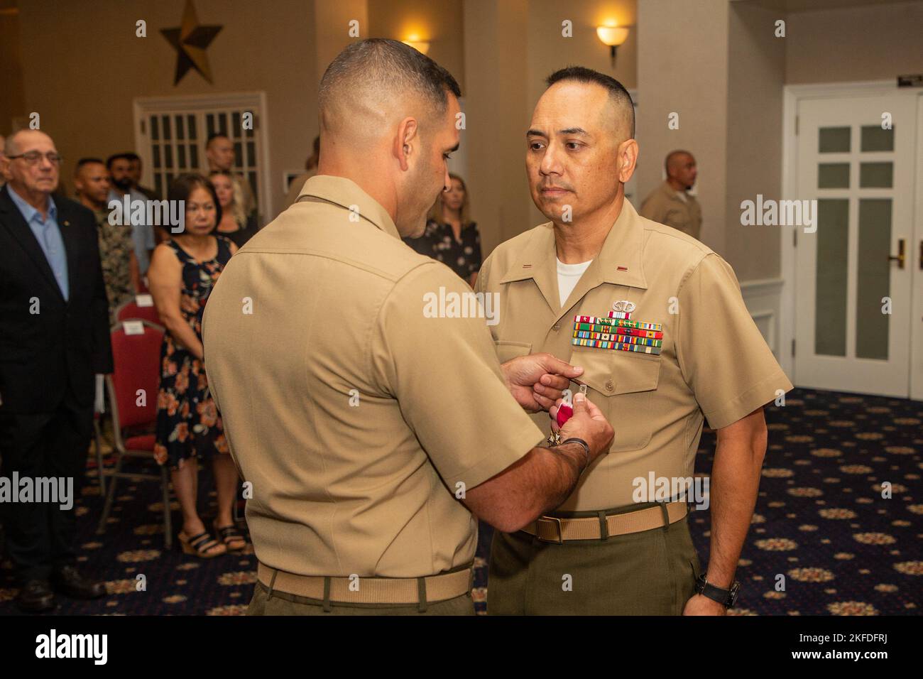 U.S. Marine Corps Chief Warrant Officer 5 Michael H. Franks, the ...