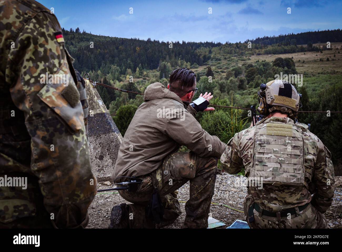 Joint Terminal Attack Controllers (JTAC) from Germany and the U.S ...