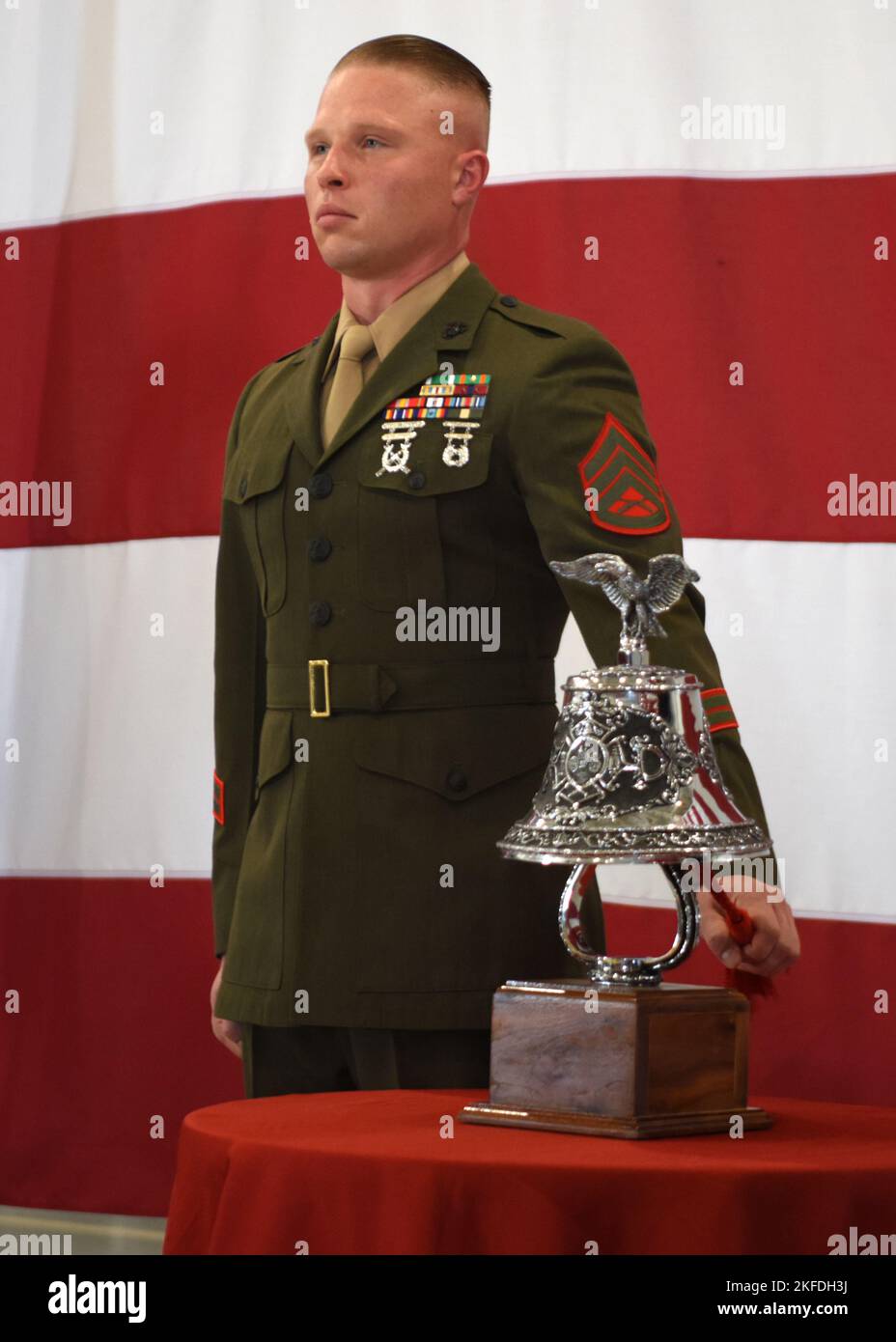 U.S. Marine Staff Sgt. Isaac Ross, Marine Detachment Goodfellow fire ...