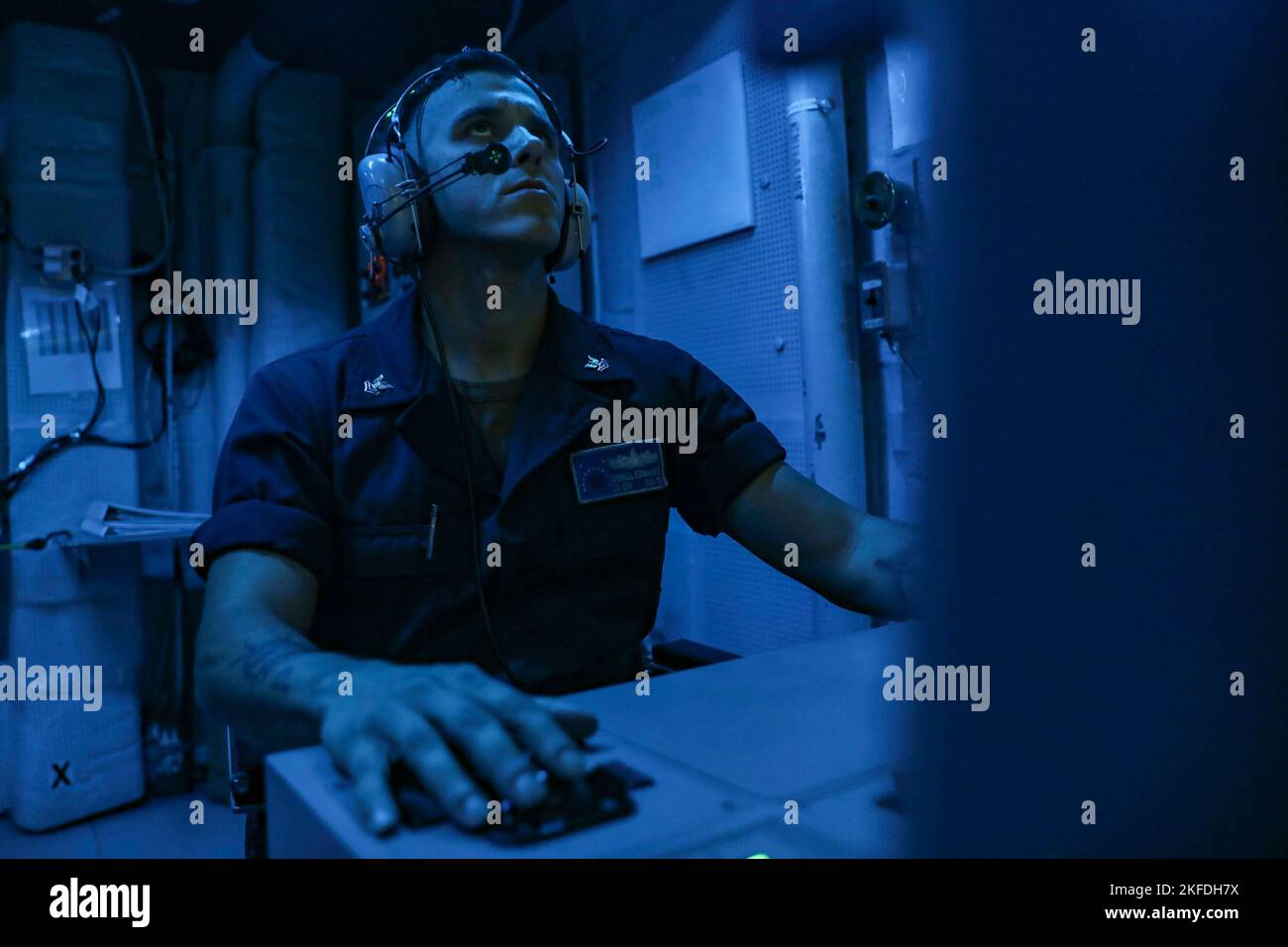 SOUTH CHINA SEA (Sept. 9, 2022) Sonar Technician (Surface) 2nd Class ...