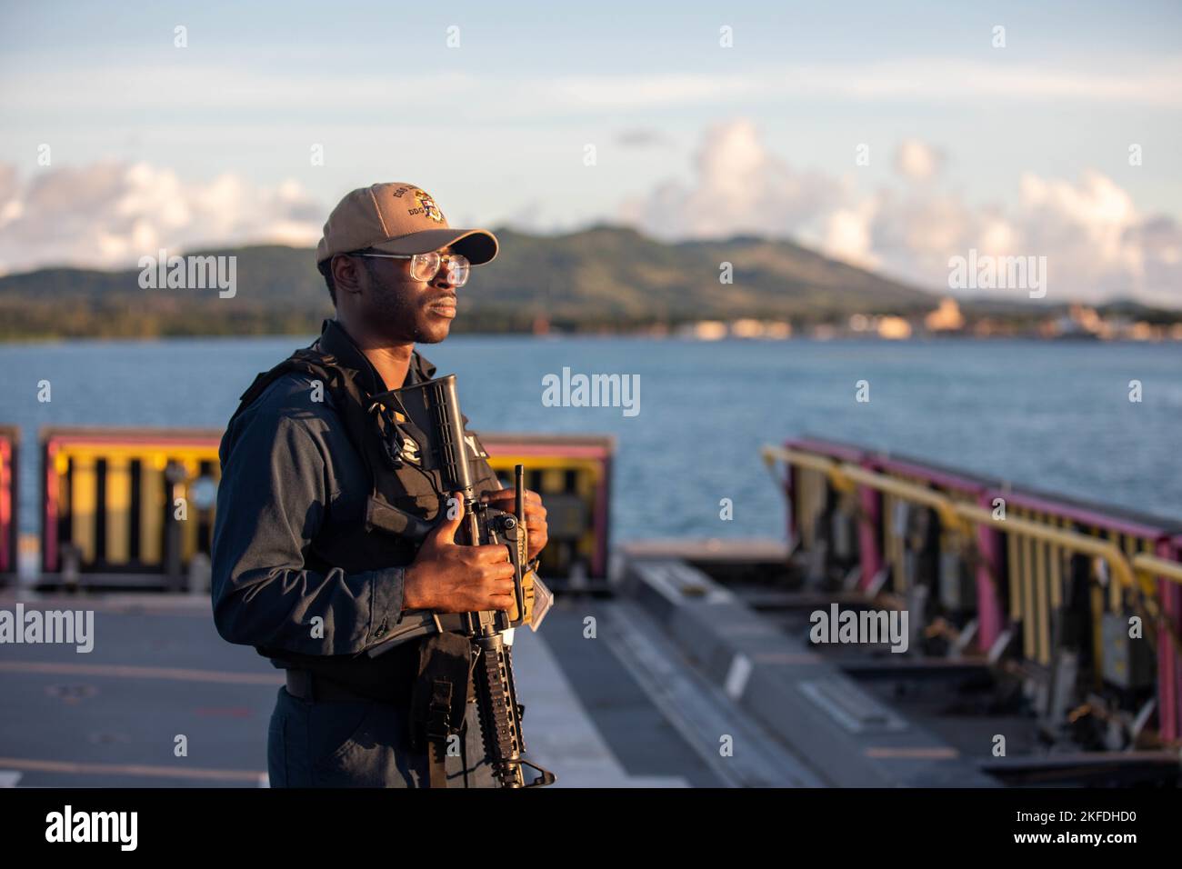 NAVAL BASE GUAM (Sept. 9, 2022) – Logistics Specialist 2nd Class Noah ...