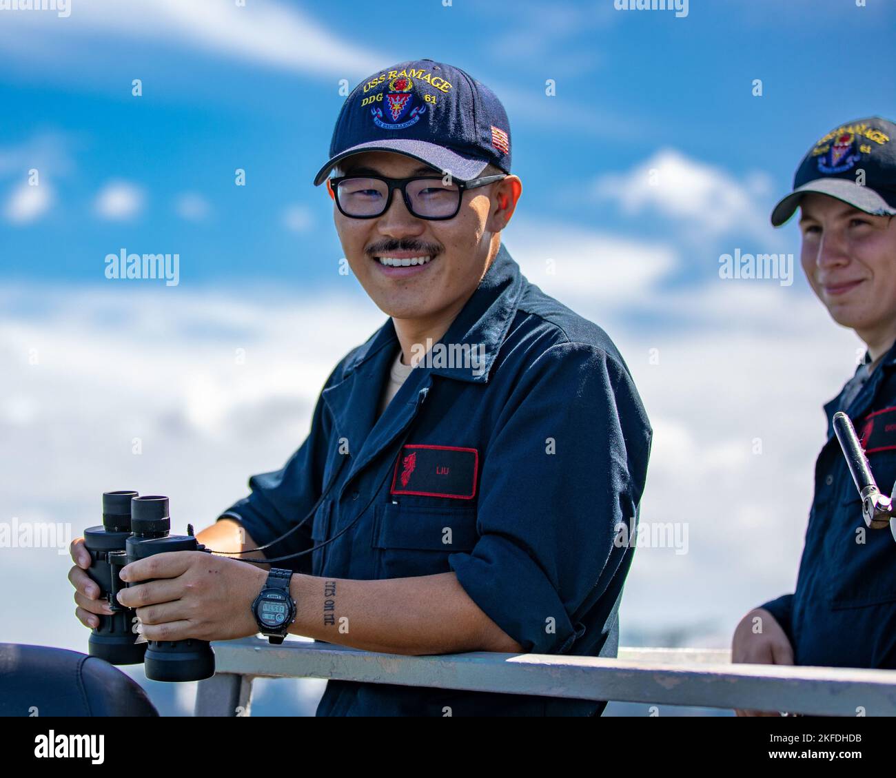 220909-N-NQ285-1248 NORFOLK (Sept. 9, 2022) Seaman Jiale Liu, from New York City, assigned to ...