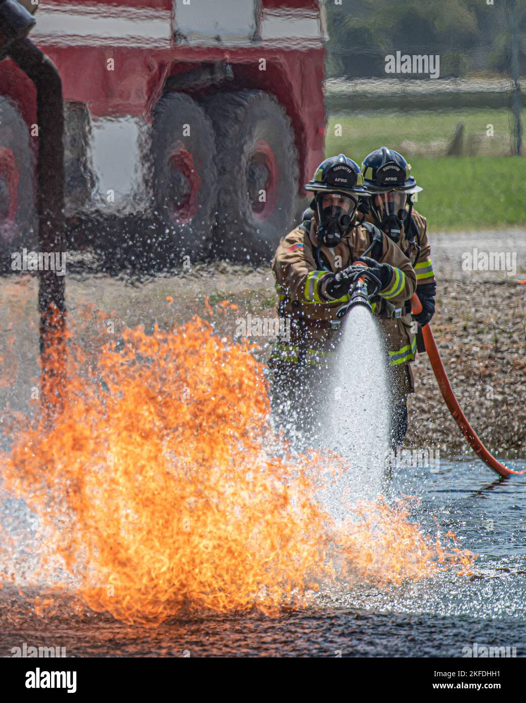 Staff Sgt. Ryan Guenther and Senior Airman Alex Walker, 445th Civil ...