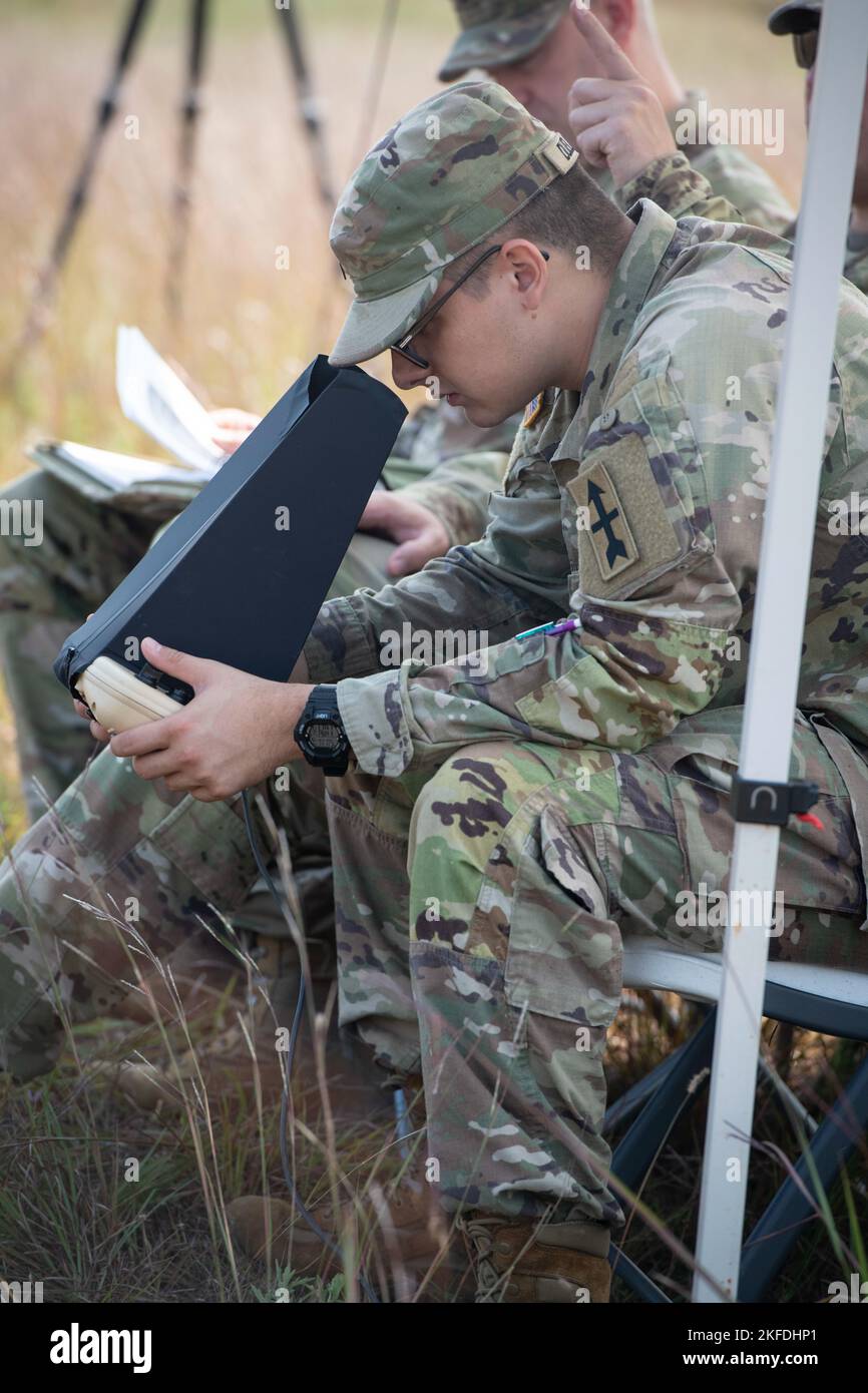 Wisconsin National Guard Soldiers fly an RQ-11B Raven Small Unmanned ...