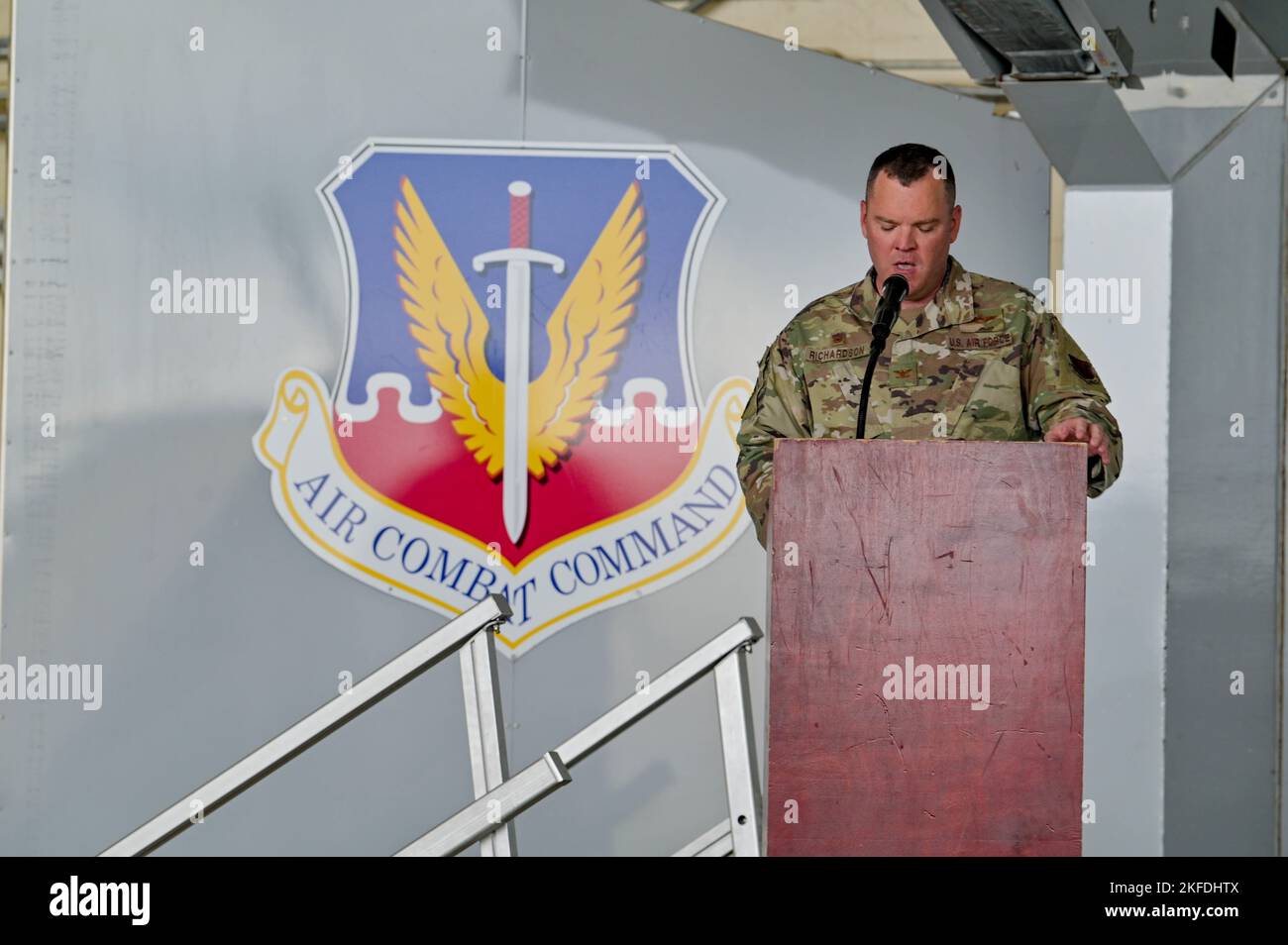 U.S. Air Force Col. Christopher Richardson, 347th Rescue Group ...