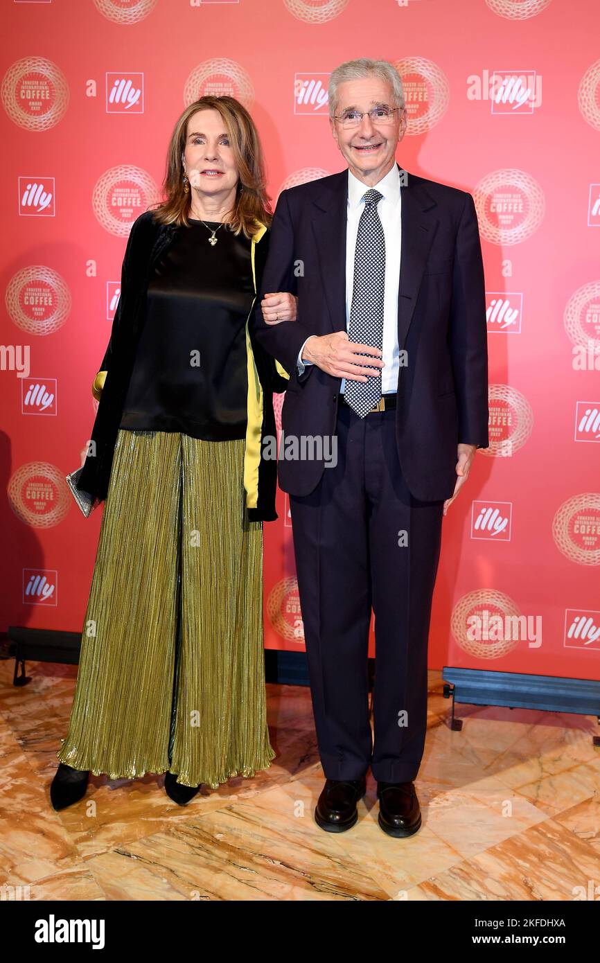 Rome, Italy. 17th Nov, 2022. Rome : Palazzo Colonna . "Ernesto Illy ...