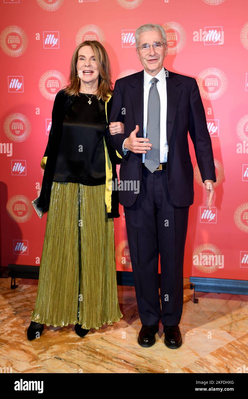 Rome, Italy. 17th Nov, 2022. Rome : Palazzo Colonna . "Ernesto Illy ...