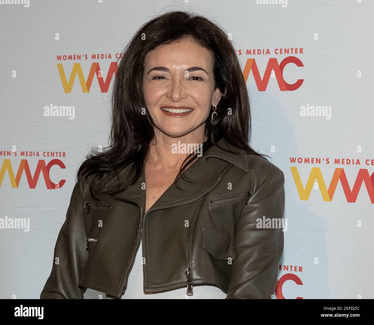 New York, USA. 17th Nov, 2022. Sheryl Sandberg arrives on the red ...