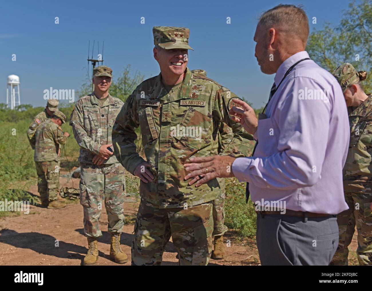 Maj. Gen. Douglas Coppinger, Central Security Service deputy chief ...