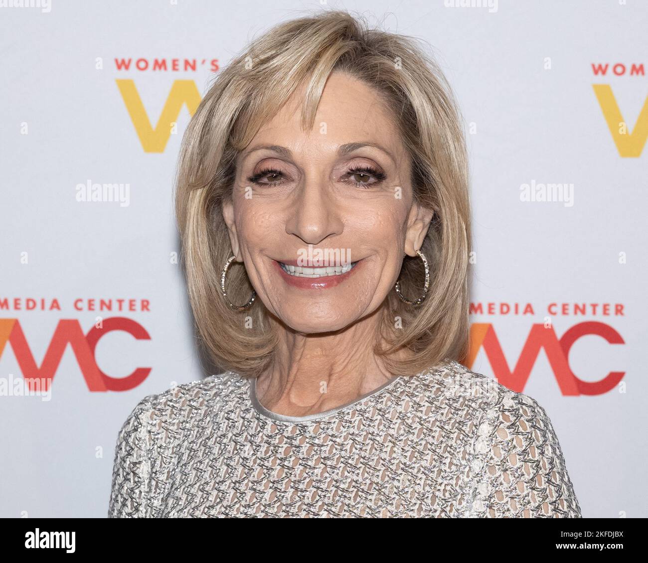 New York, USA. 17th Nov, 2022. Andrea Mitchell arrives on the red ...