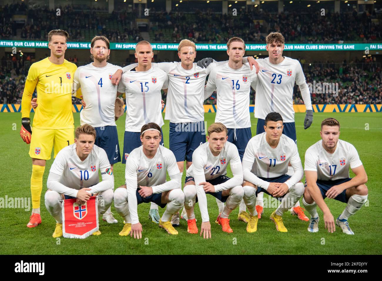 Norwegian football team hi-res stock photography and images - Alamy