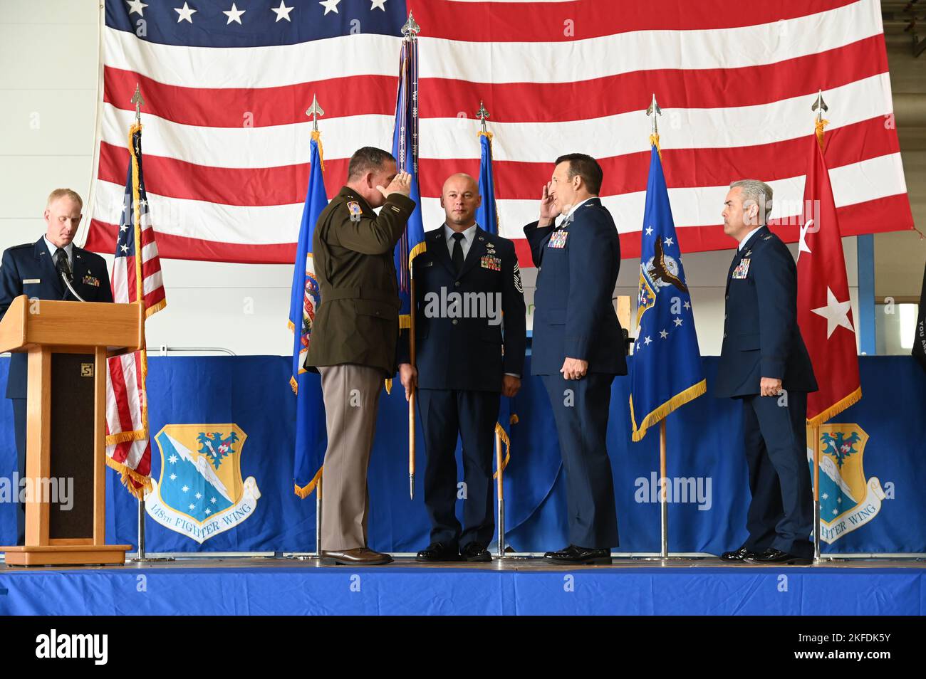 U.S. Air National Guard Col. Nate Aysta assumes command of the 148th ...