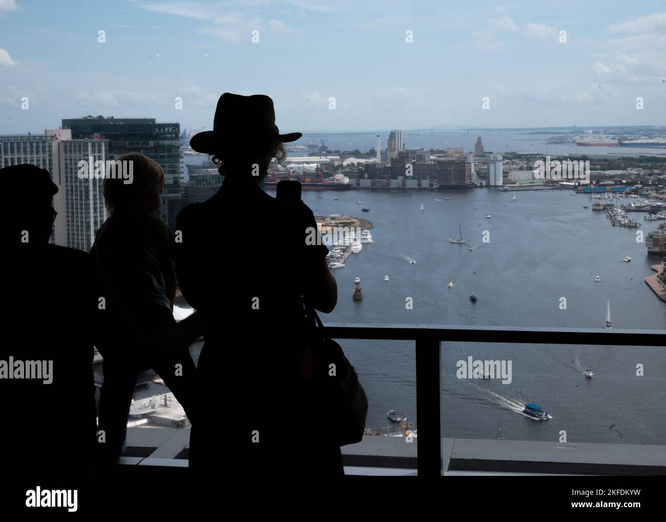BALTIMORE (Sept. 10, 2022) - A Baltimore family views Maryland Fleet ...