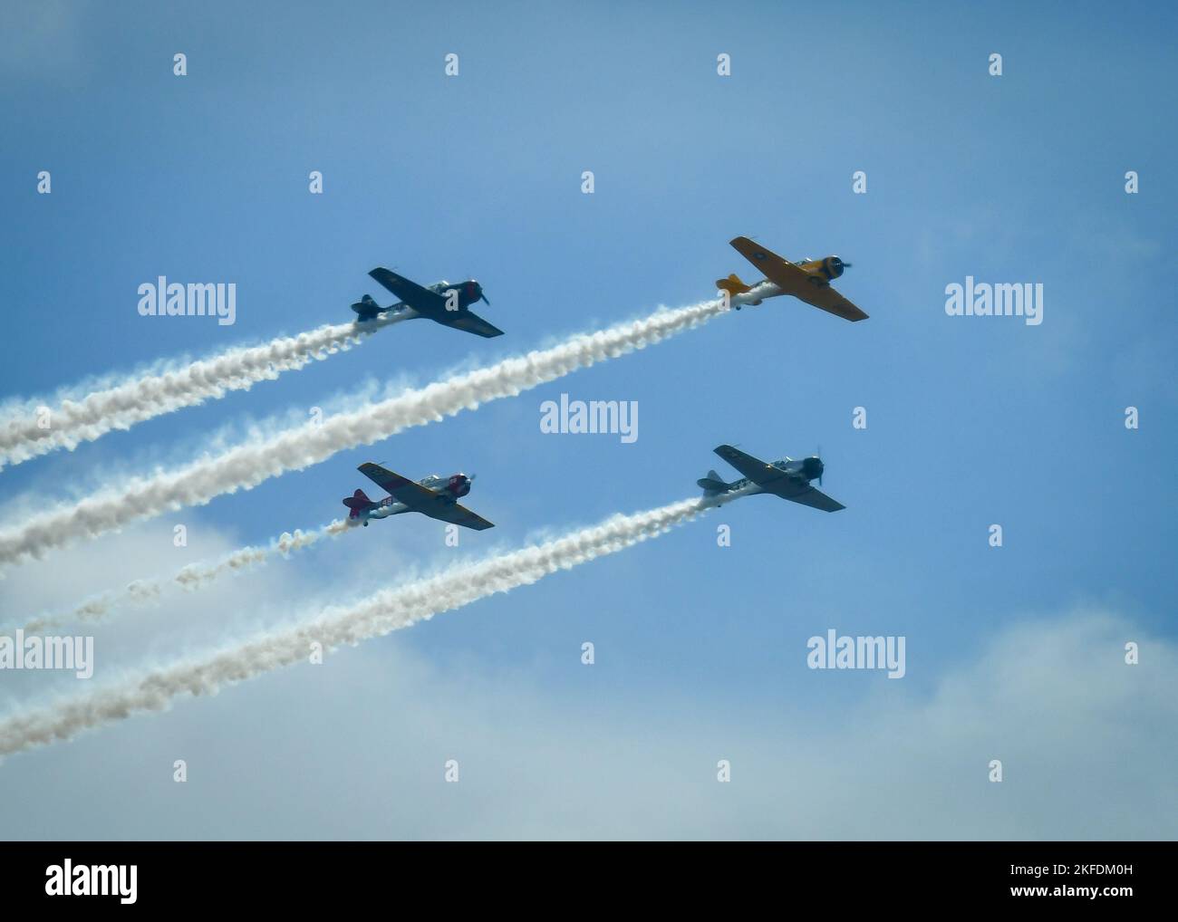 BALTIMORE (Sept. 10, 2022) - T-6 Texan aircraft perform a flyover ...