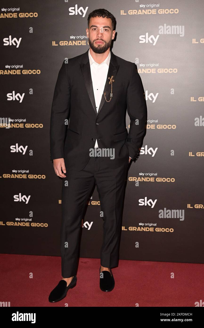 Jesus Bernal Mosquera attends the red carpet of the Sky tv series "Il ...