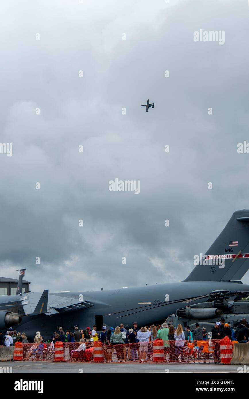 Maj. Haden Fullam, the A-10 Demonstration Team pilot, performs ...
