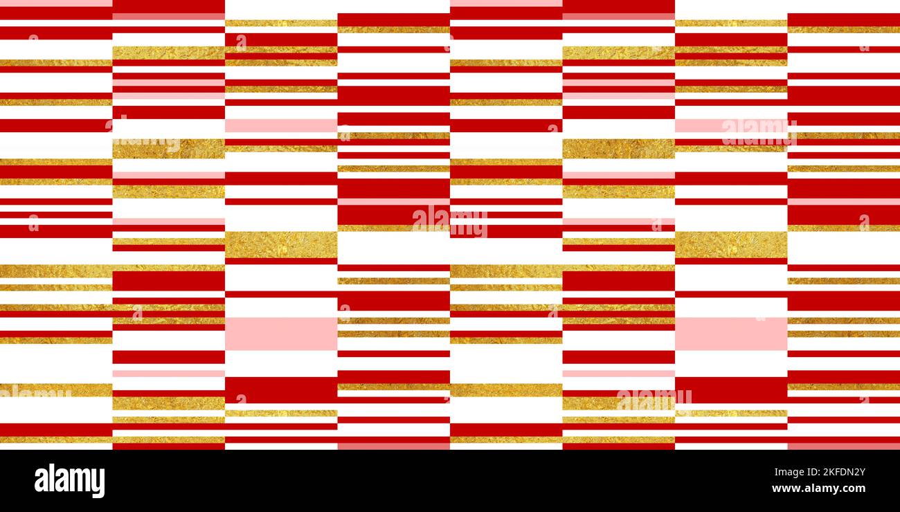 Christmas seamless pattern of red and white horizontal peppermint candy ...